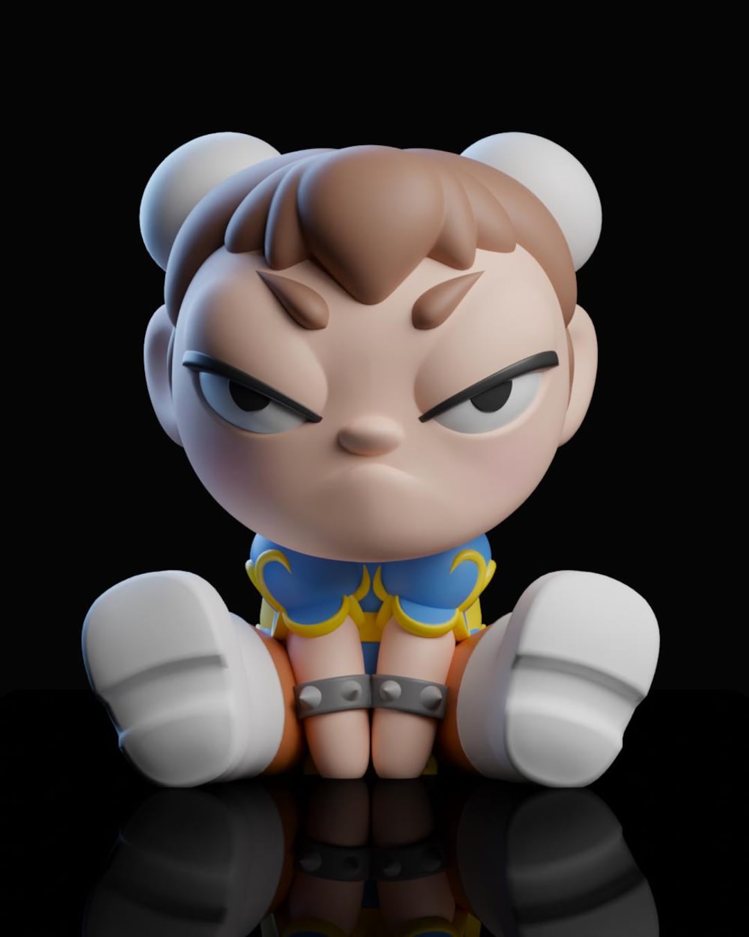 Chun Li Toy STL File for 3D Printing - Etsy