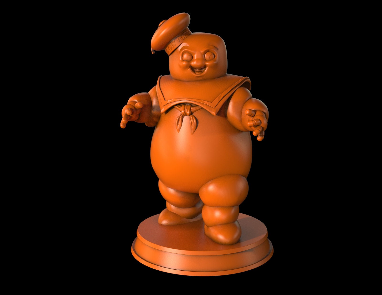 Stay Puft Marshmallow Man 3D Print Model - Etsy