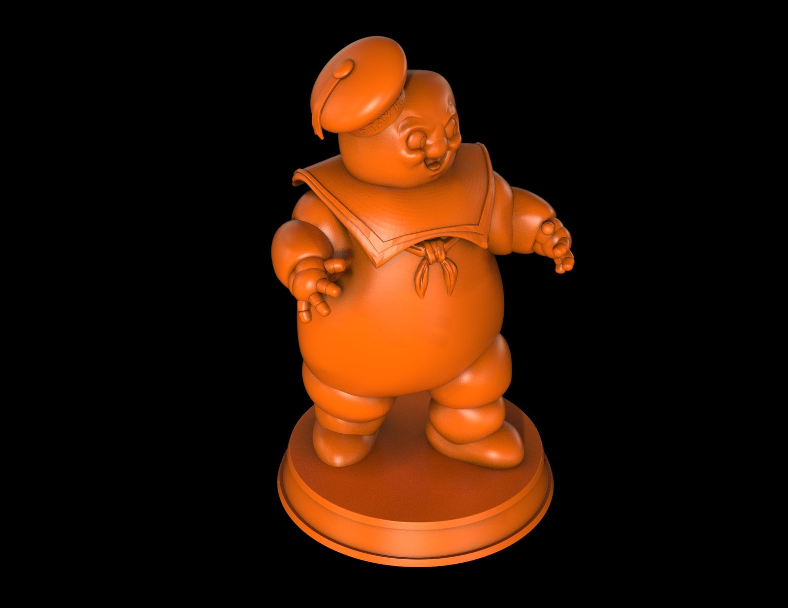 Stay Puft Marshmallow Man 3D Print Model - Etsy