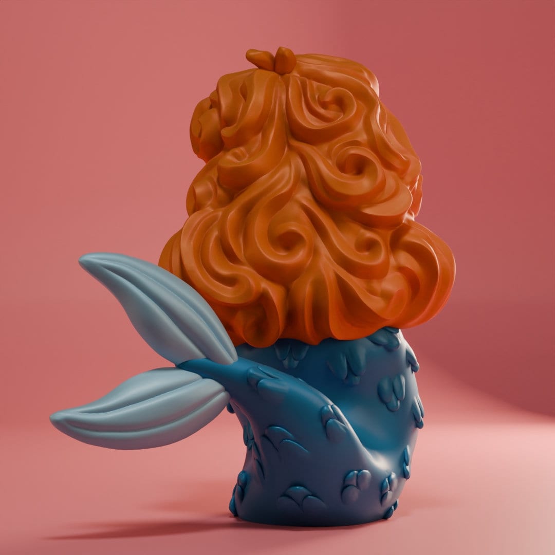 BUSTY MERMAID 3d Print Model - Etsy