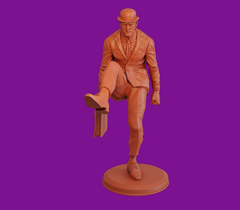 The Ministry Of Silly Walks 3d Print Model Etsy