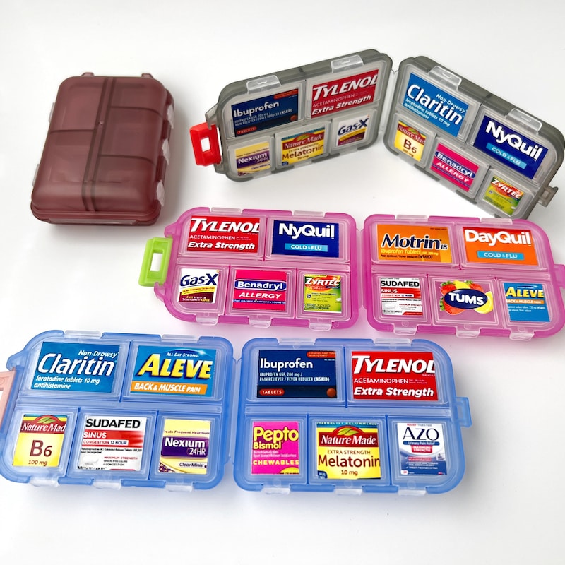 Traveling Medication Kit - Etsy