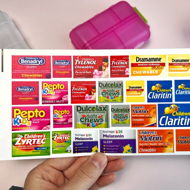 Medicine Labels - Etsy