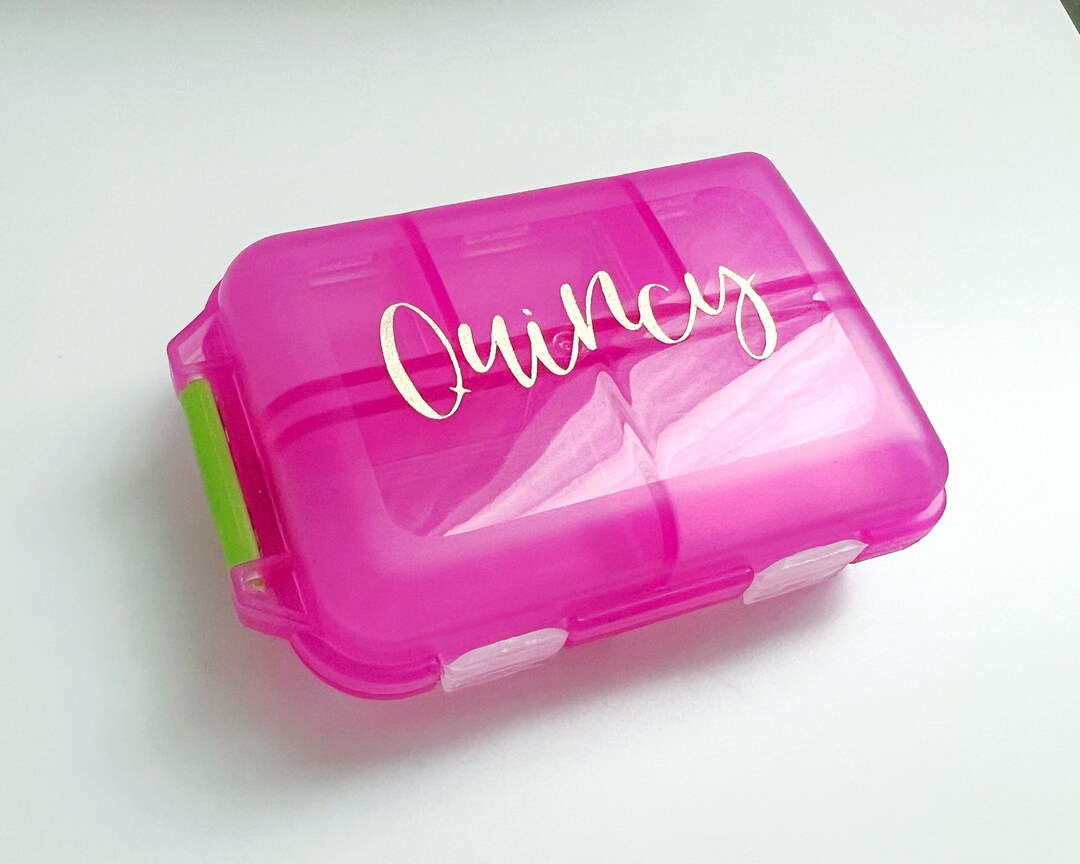 Personalized Name on Pill Box Pocket Pharmacy Custom Name - Etsy