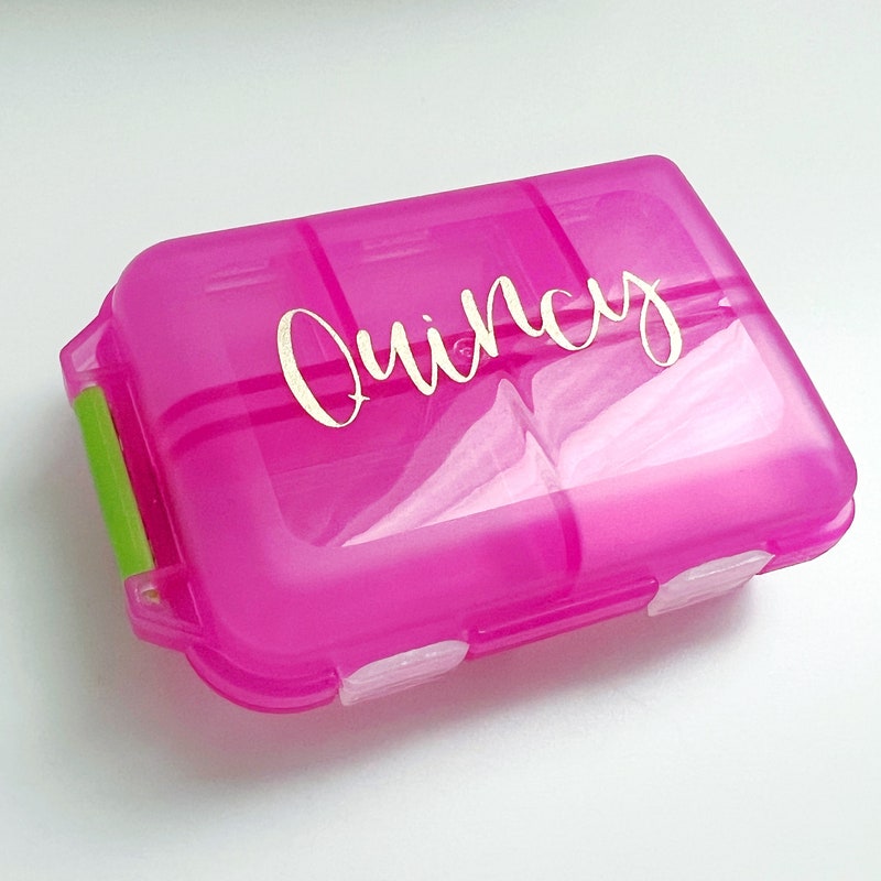 Custom Pill Box - Etsy