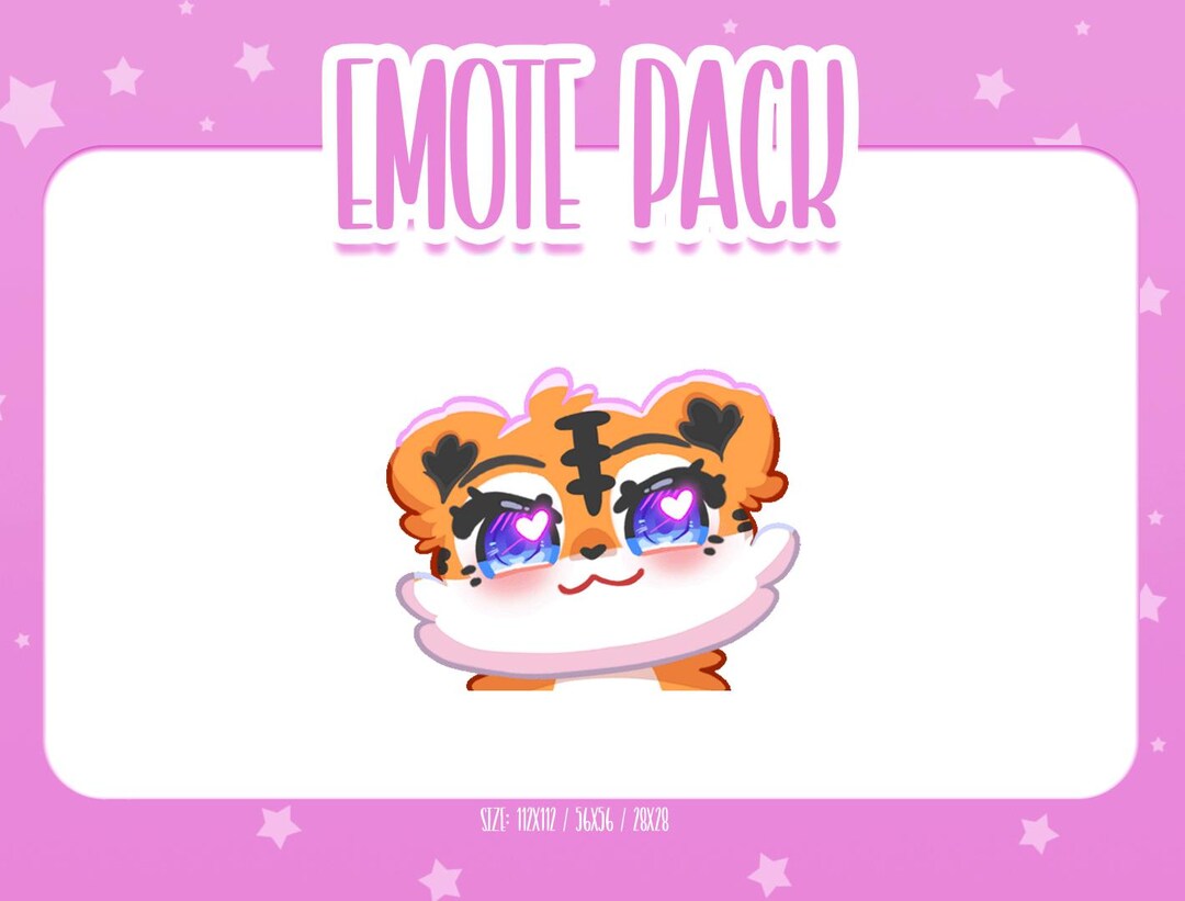 Animated Tiger Emote 3, Animated Tiger Twitch Emotes, Cute and Kawaii ...