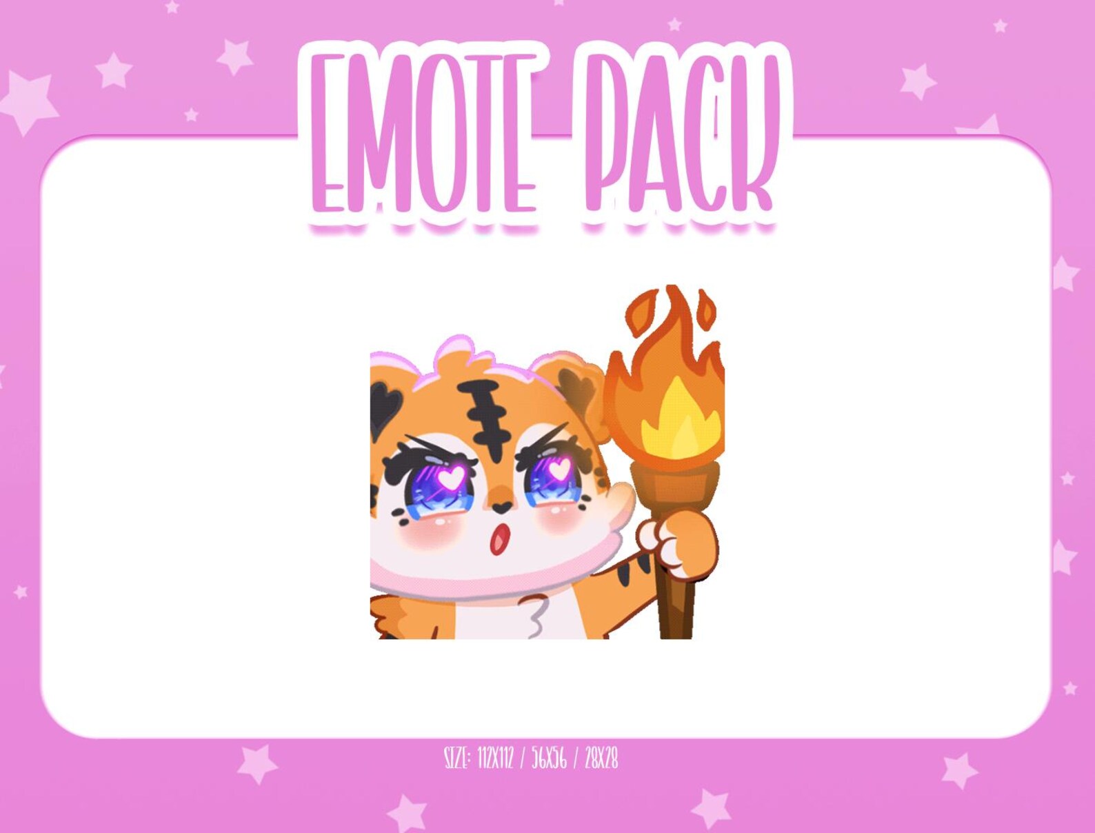 Animated Tiger Emote 1, Animated Tiger Twitch Emotes, Cute and Kawaii ...