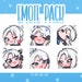 Kiriko Cute Emote Set, Kiriko Overwatch Emote, Cute and Kawaii Emotes ...