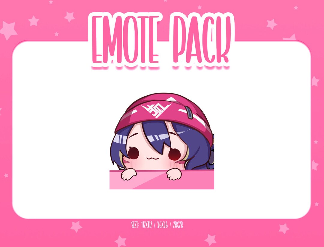 Animated Kiriko Tap Emote, Kiriko Overwatch Emote, Cute and Kawaii ...