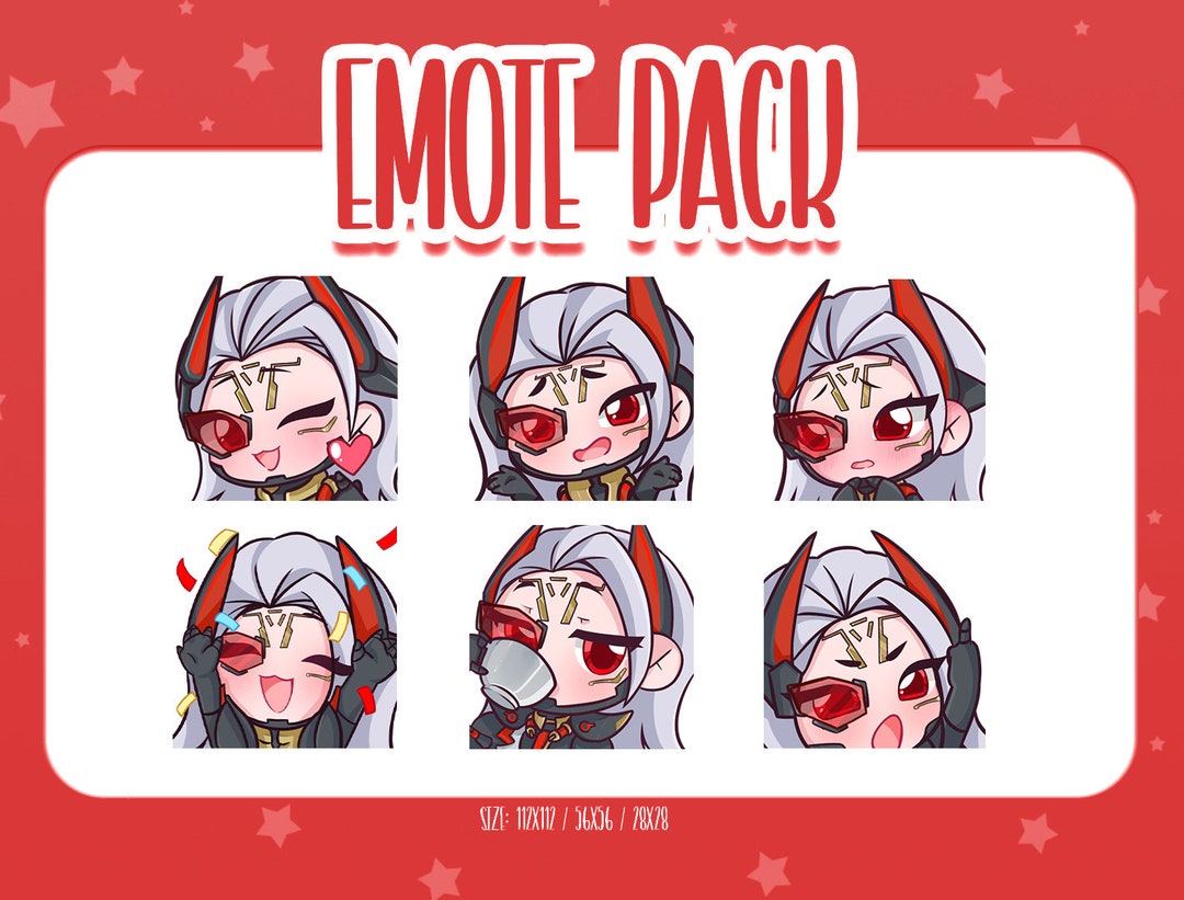 Vengeance Mercy Cute Emote Set 3, Mercy Overwatch Emote, Cute and ...