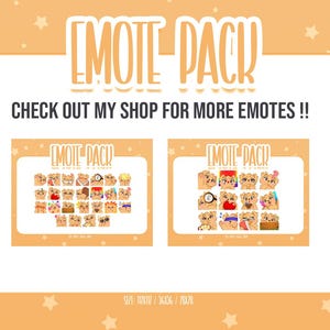 Cute Golden Retriever Emote Set 2, Chibi Golden Retriever Twitch Emotes ...