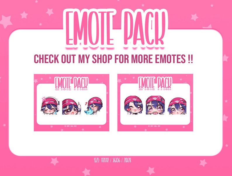 Animated Kiriko Tap Emote, Kiriko Overwatch Emote, Cute and Kawaii ...