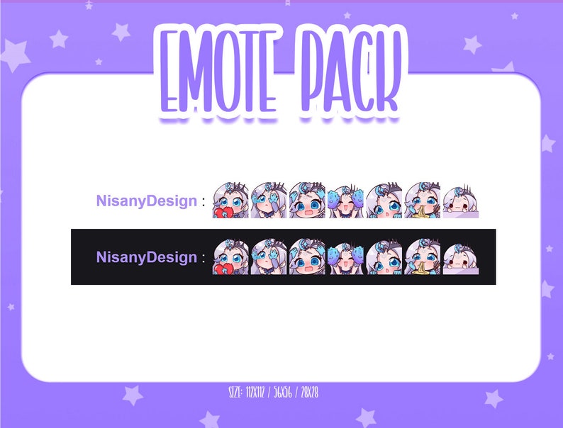 Atlantic Mercy Cute Emote Set 3, Mercy Overwatch Emote, Cute and Kawaii ...