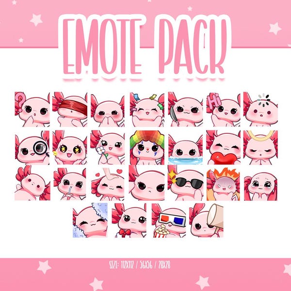 Chibi Seal Emotes Set, Cute Seal Twitch Emotes, Cute and Kawaii Emotes ...