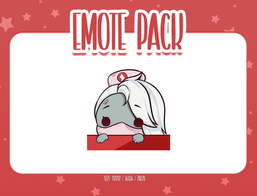 Animated Mercy Zombie Doctor Tap Emote , Mercy Overwatch Emote, Cute ...