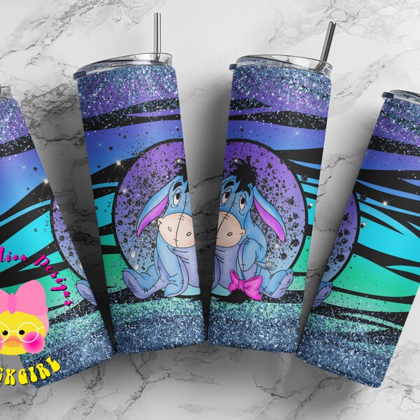 Eeyore Tumbler Svg - Etsy