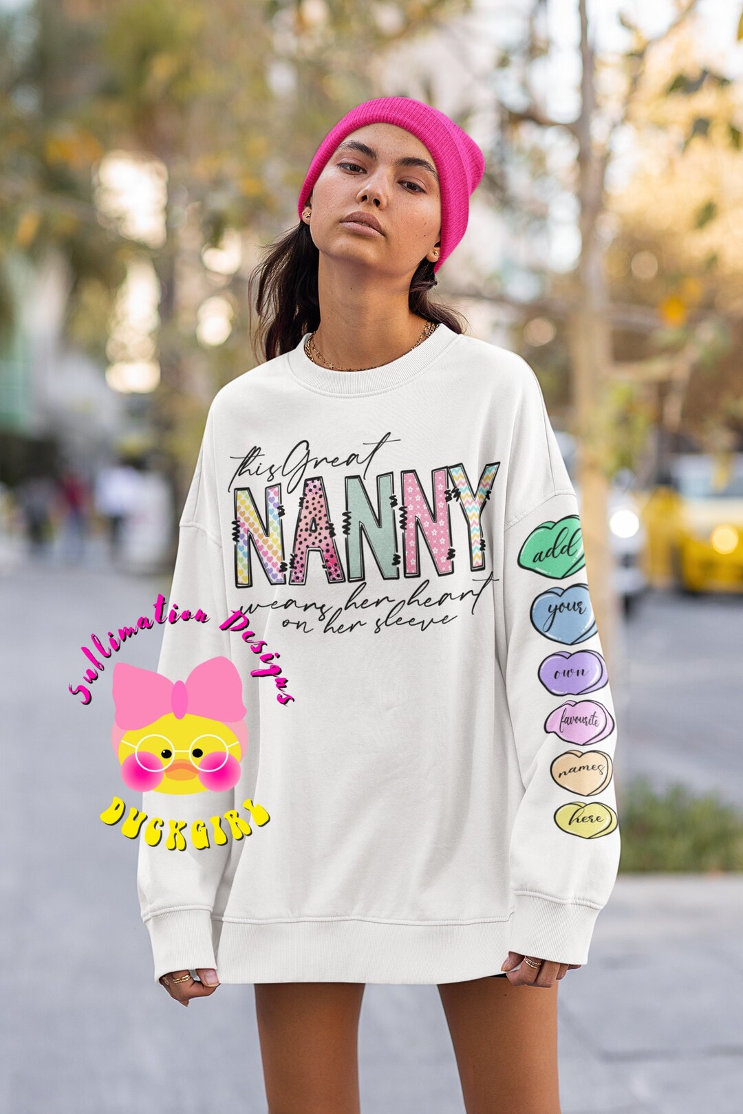 This Great Nanny Wears Her Heart on Her Sleeve | Add Your Own Hearts ...