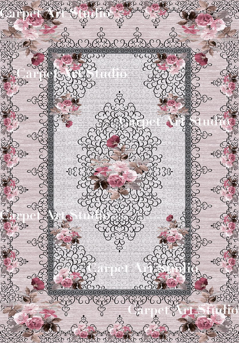 Rose Rug / Instant Download / Ready for Print / Digital Paper / Rug ...