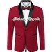 FINEST JAMES BOND Red Suit Men, Men Suit 3 Piece Red, Men Dinner Suit ...