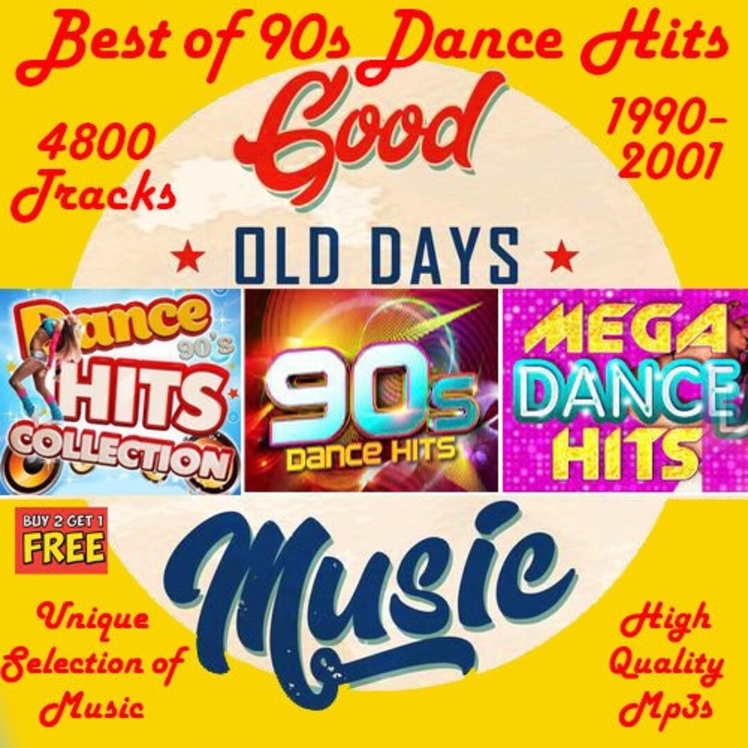 4800 Tracks Mega Dance Collection Best of Party Dance High - Etsy