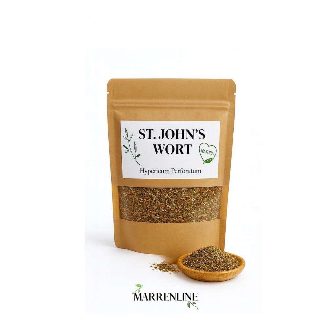 St. John's Wort / Hypericum Perforatum / Organic Dried Bulk Herb / St ...