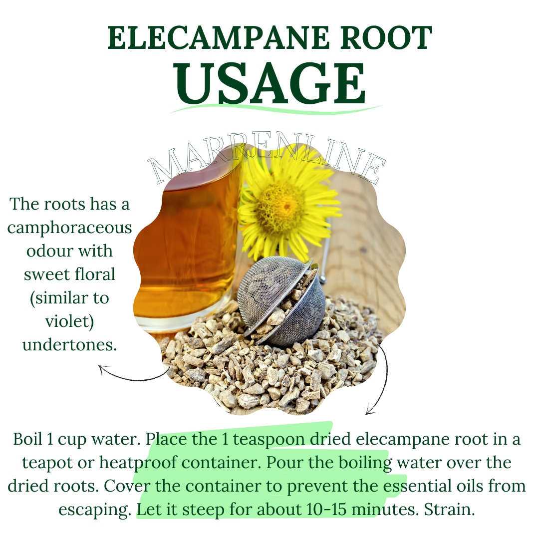 Elecampane Root / Inula Helenium / Elecampane Root Cut Sifted ...
