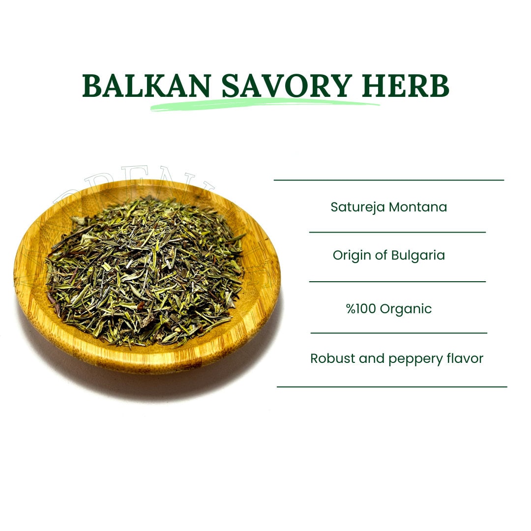 Balkan Savory Herb / Satureja Montana / Dried Winter Savory / Balkanska ...