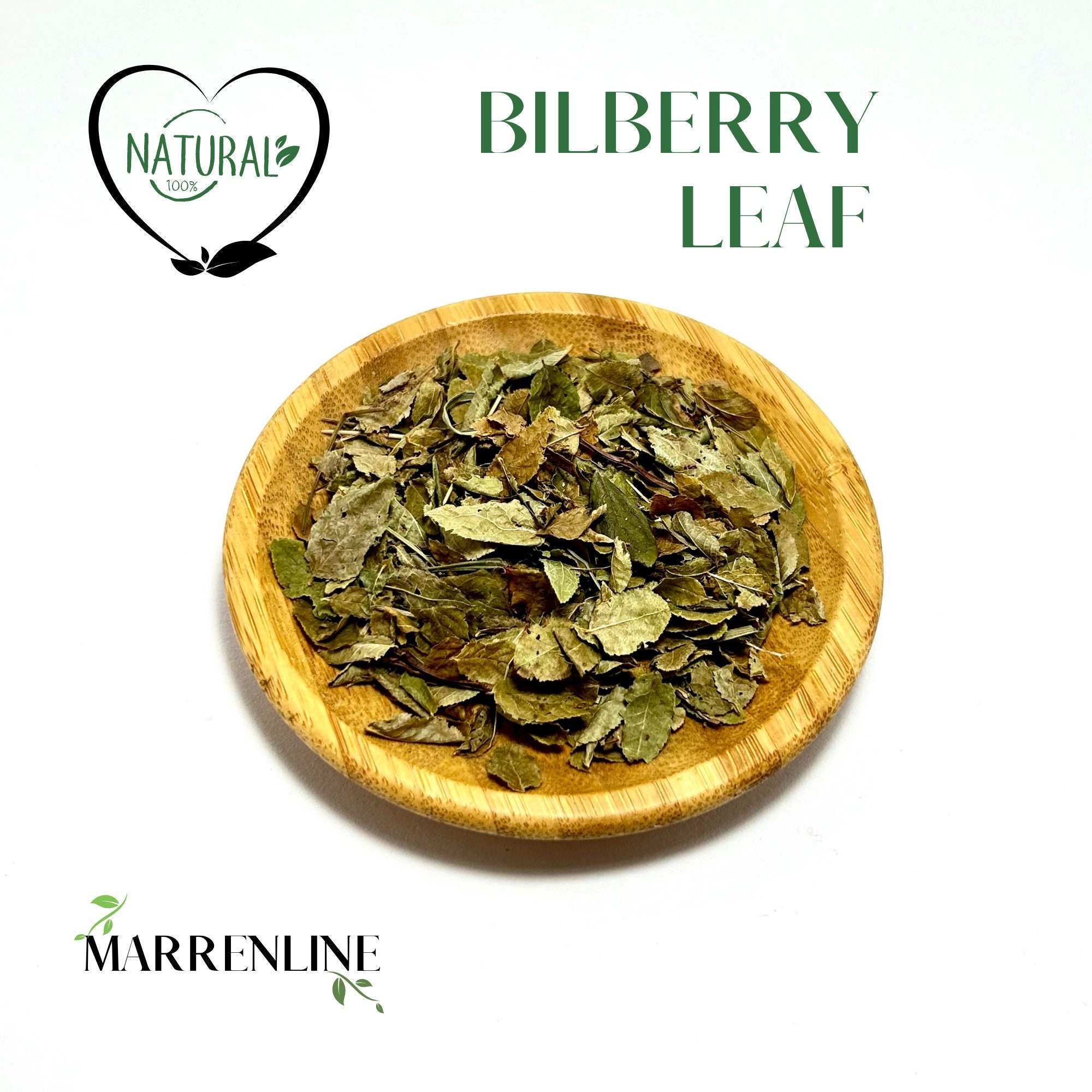 Bilberry Leaf BULK 1 Lbs 2 Lbs / Vaccinium Myrtillus / Organic Dried ...