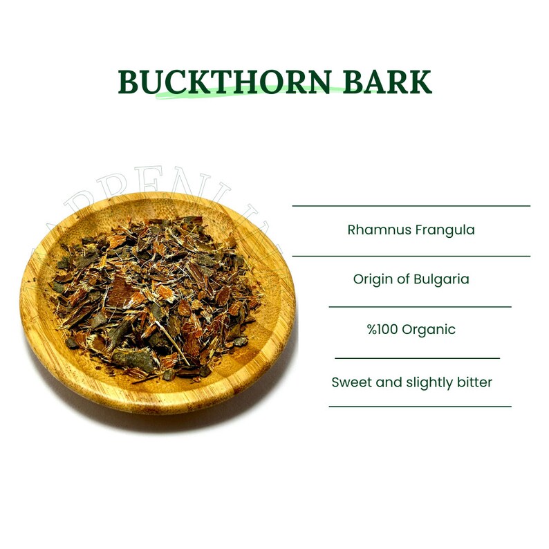 Buckthorn Bark / Rhamnus Frangula / Dried Buckthorn Bark / Frangula ...