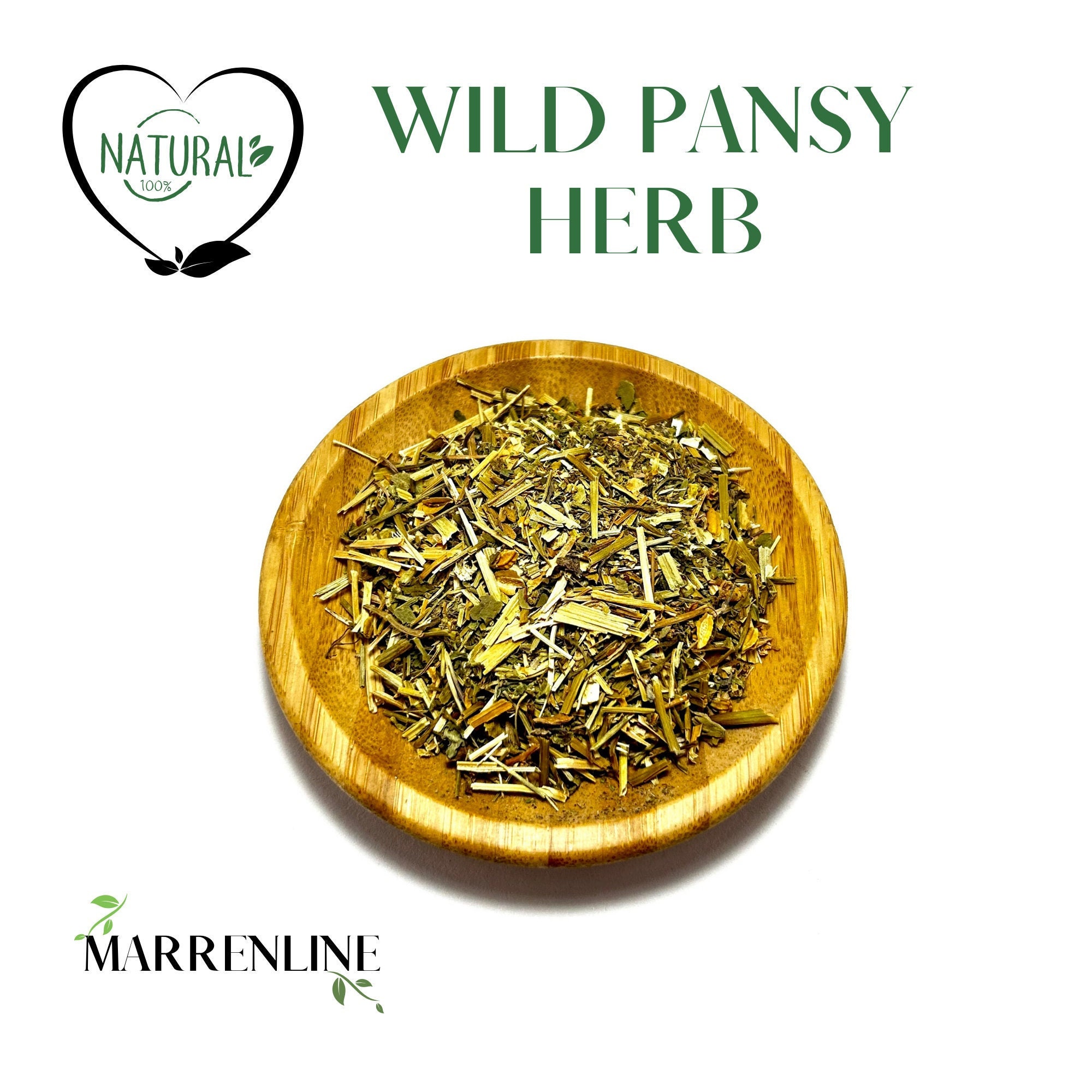 Violet Herb / Wild Pansy Herb / Viola Tricolor / Heartsease Herb ...