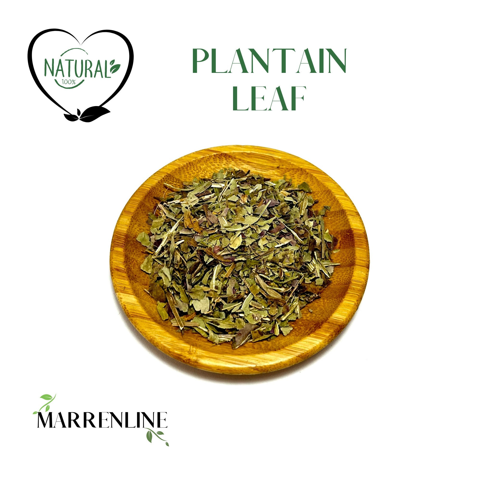Organic Plantain Leaf BULK 3 Lbs 4 Lbs / Plantago Major / Organic Dried ...