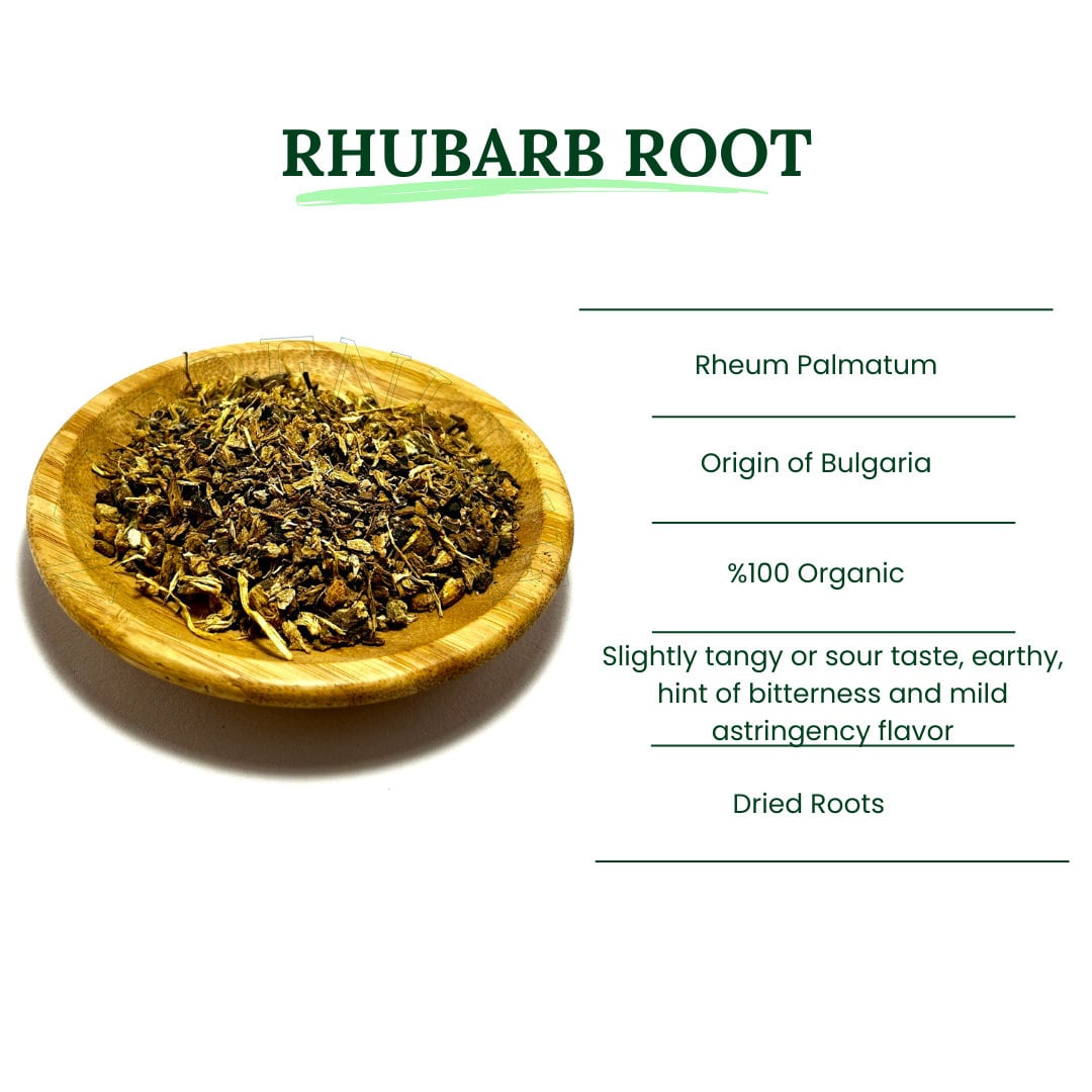 Rhubarb Root / Rheum Palmatum / Organic Dried Rhubarb Root Tea / Bulk ...