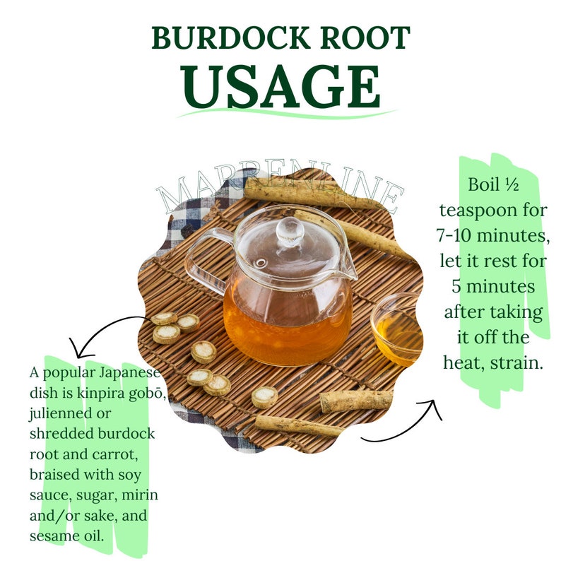 Raiz de Bardana a Granel 450g - 900g / Arctium Lappa / Chá de Ervas ...