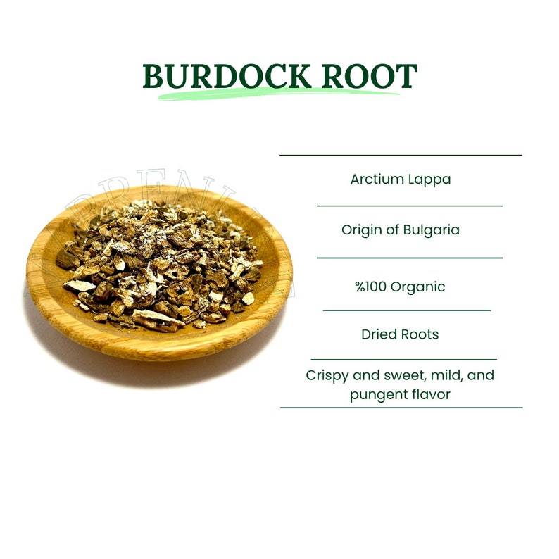 Burdock Root BULK 1 Lb - 2 Lbs / Arctium Lappa / Burdock Root Organic ...