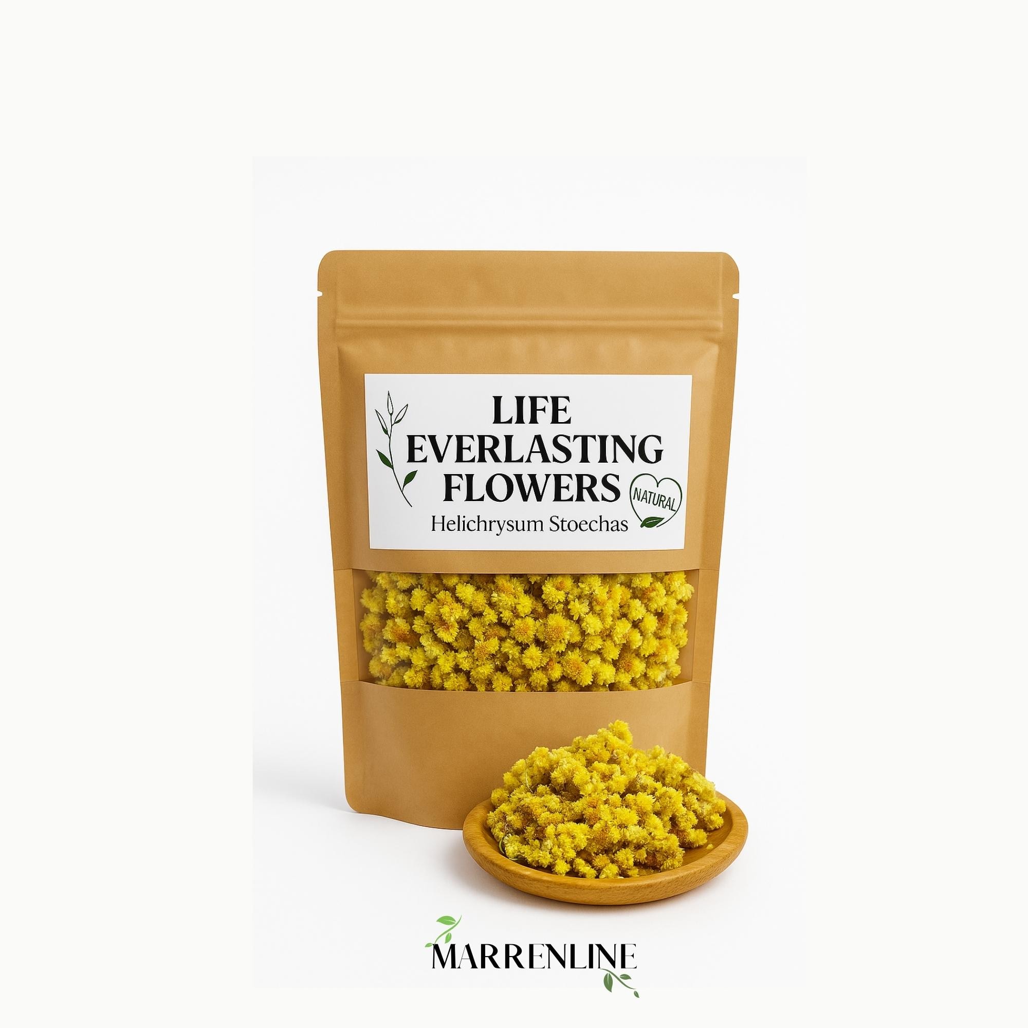 Life Everlasting Flowers / Helichrysum Stoechas / Bulgarian Life ...