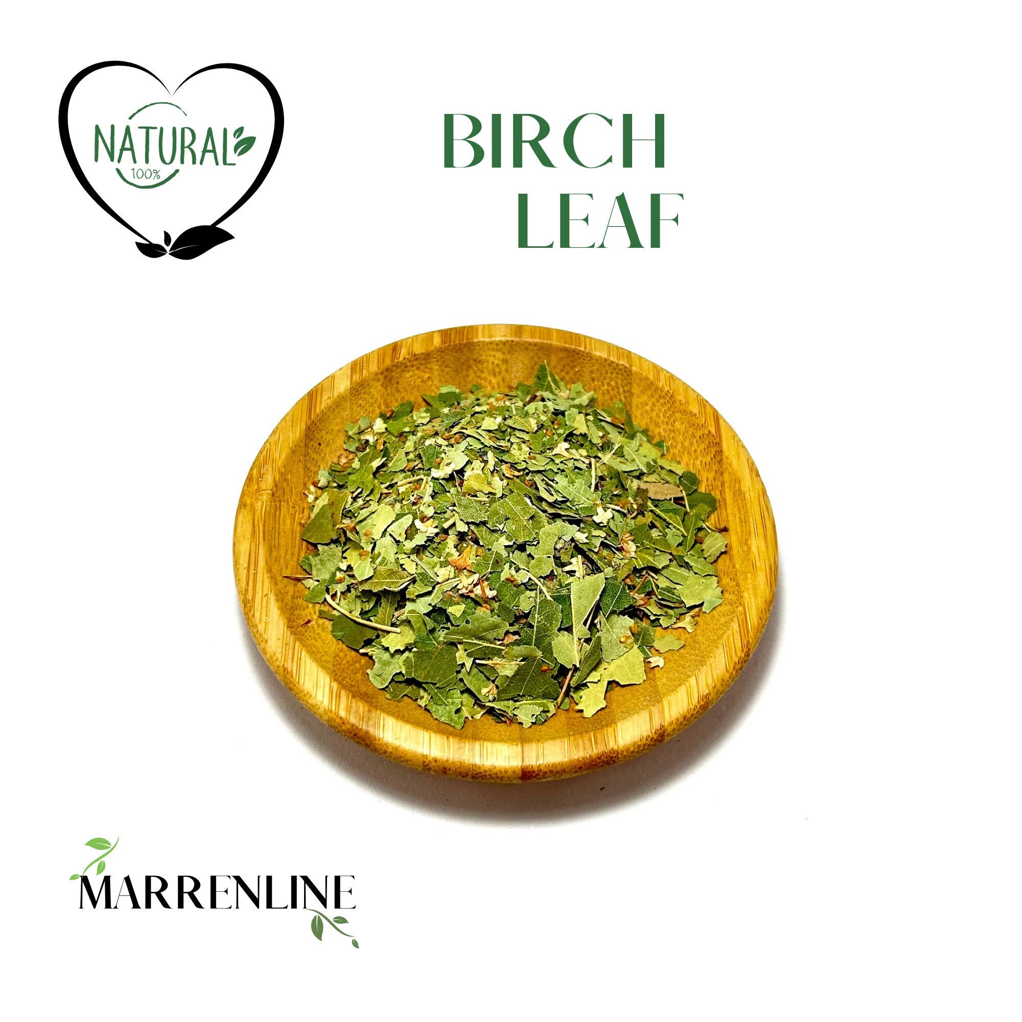 Birch Leaf / Betula Pendula / Common Birch Leaf / Dried Birch Leaves ...