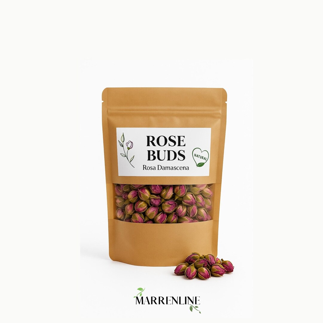 Rose Buds / Bulgarian Rose / Damask Rose / Dried Rose Buds / Rosa ...