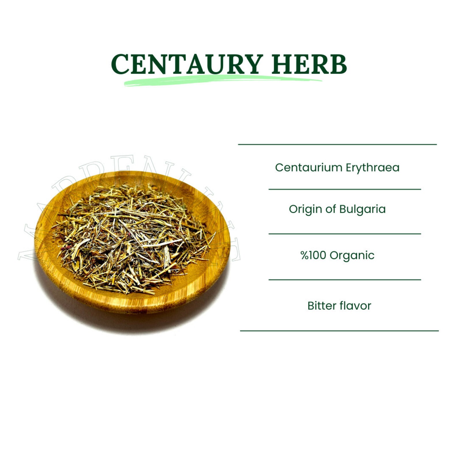 Centaury Herb / Centaurium Erythraea / Feverwort / Organic Dried Herb ...
