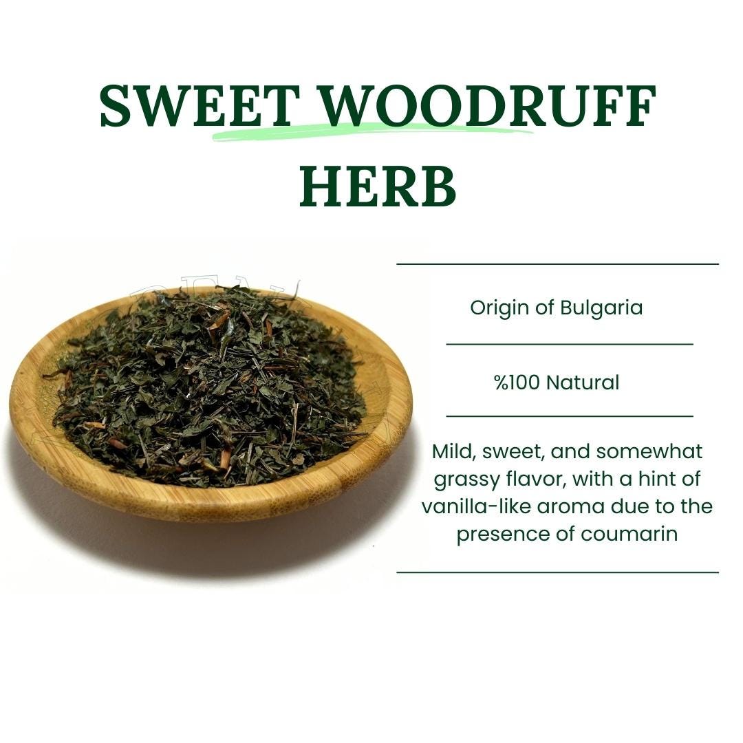Sweet Woodruff Herb / Galium Odoratum / Asperula Odorata / Herbal Tea ...