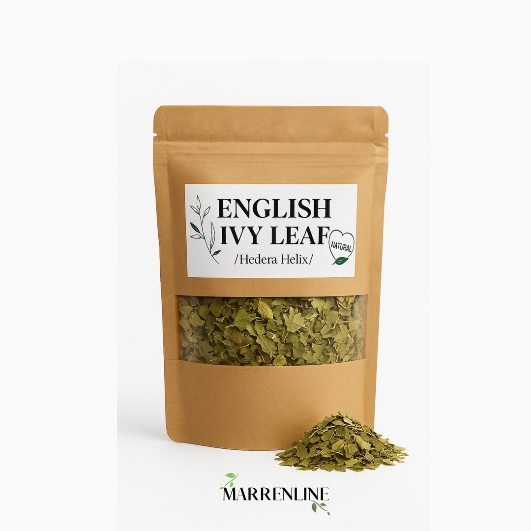 English Ivy Leaf / Hedera Helix / Organic Dried English Ivy Leaves Cut ...