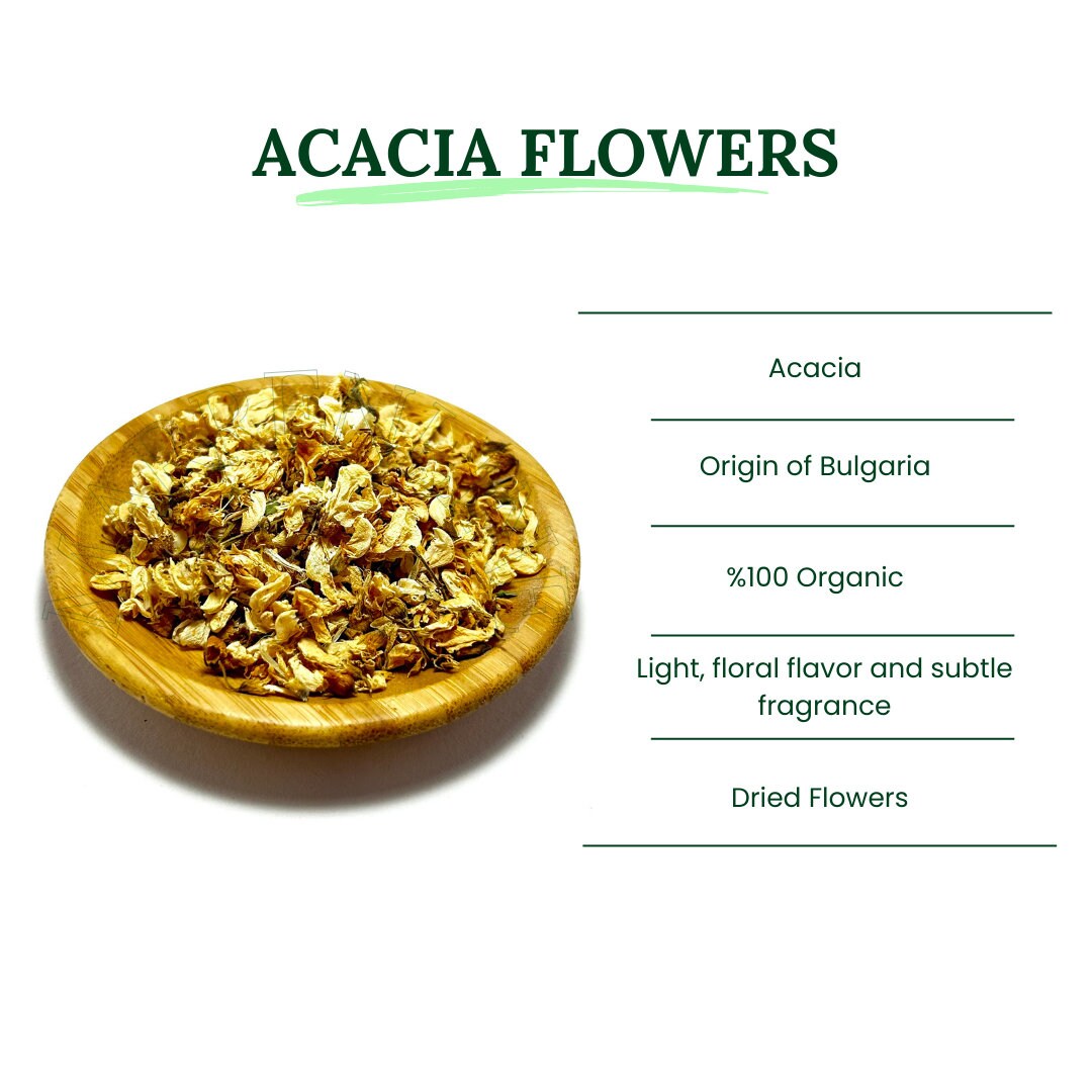 Dried Acacia Flowers / Wattle Flower / Acacia Tea / Wattle Flower Tea ...