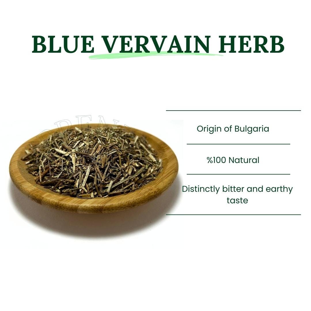 Blue Vervain Herb / Verbena Officinalis / Verbena Hastata / Vervain ...