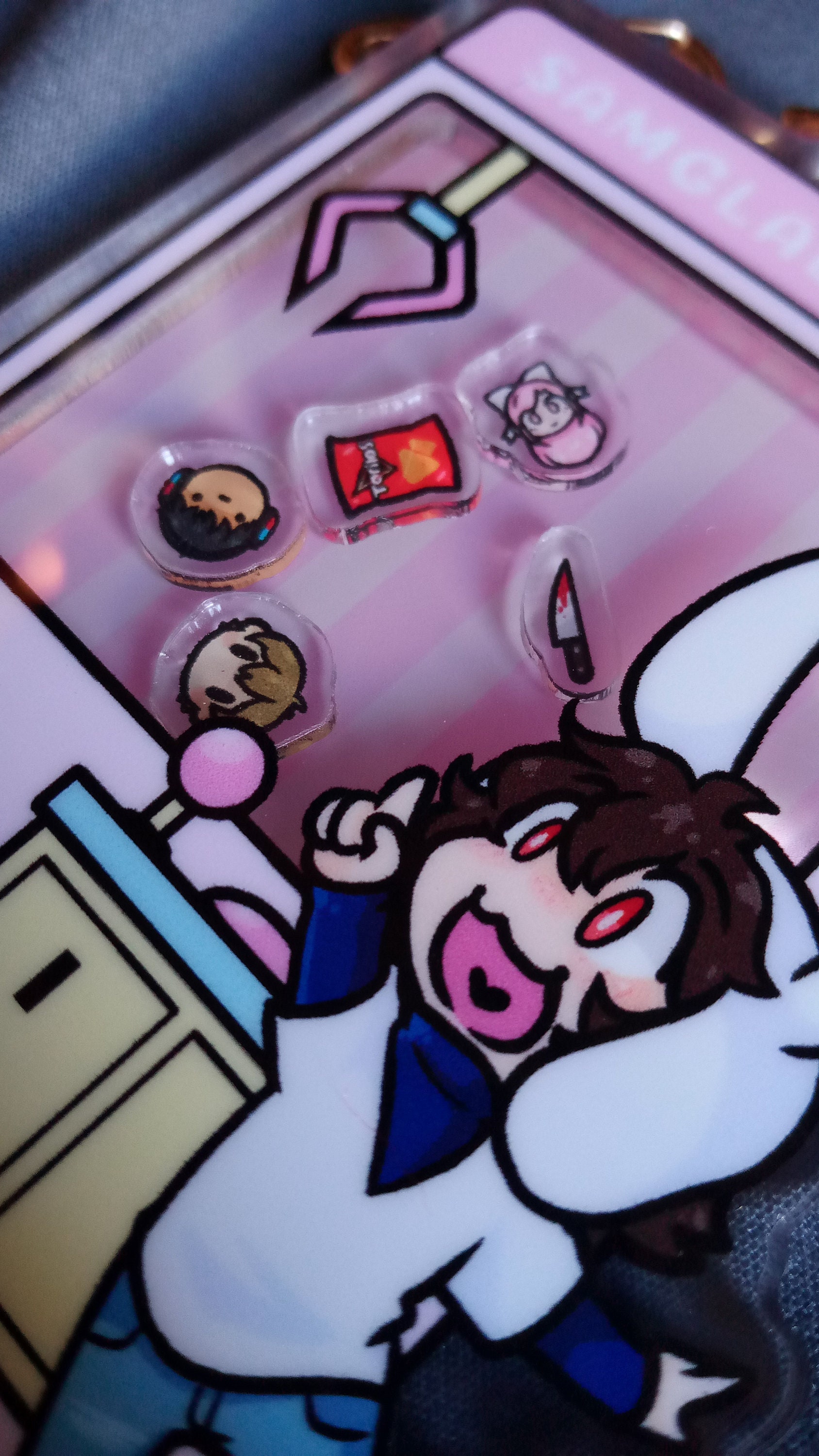 Samgladiator Crane Game Shaker Keychain - Etsy