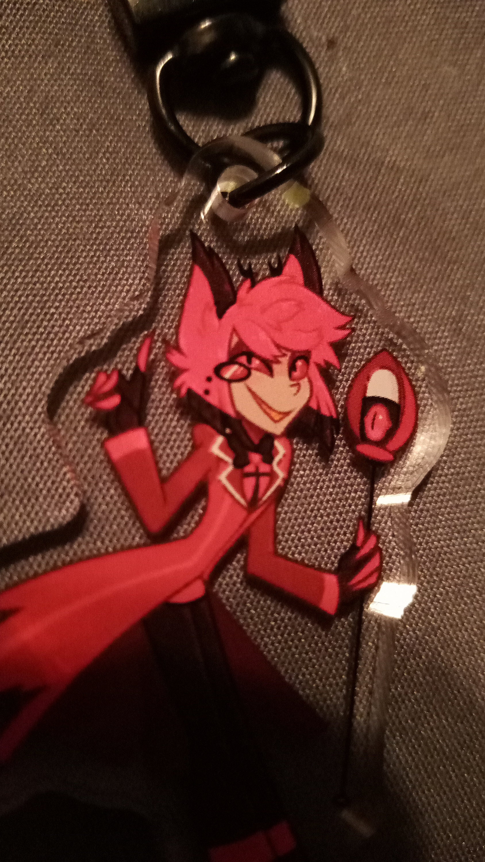 Mini Alastor Keychain - Etsy