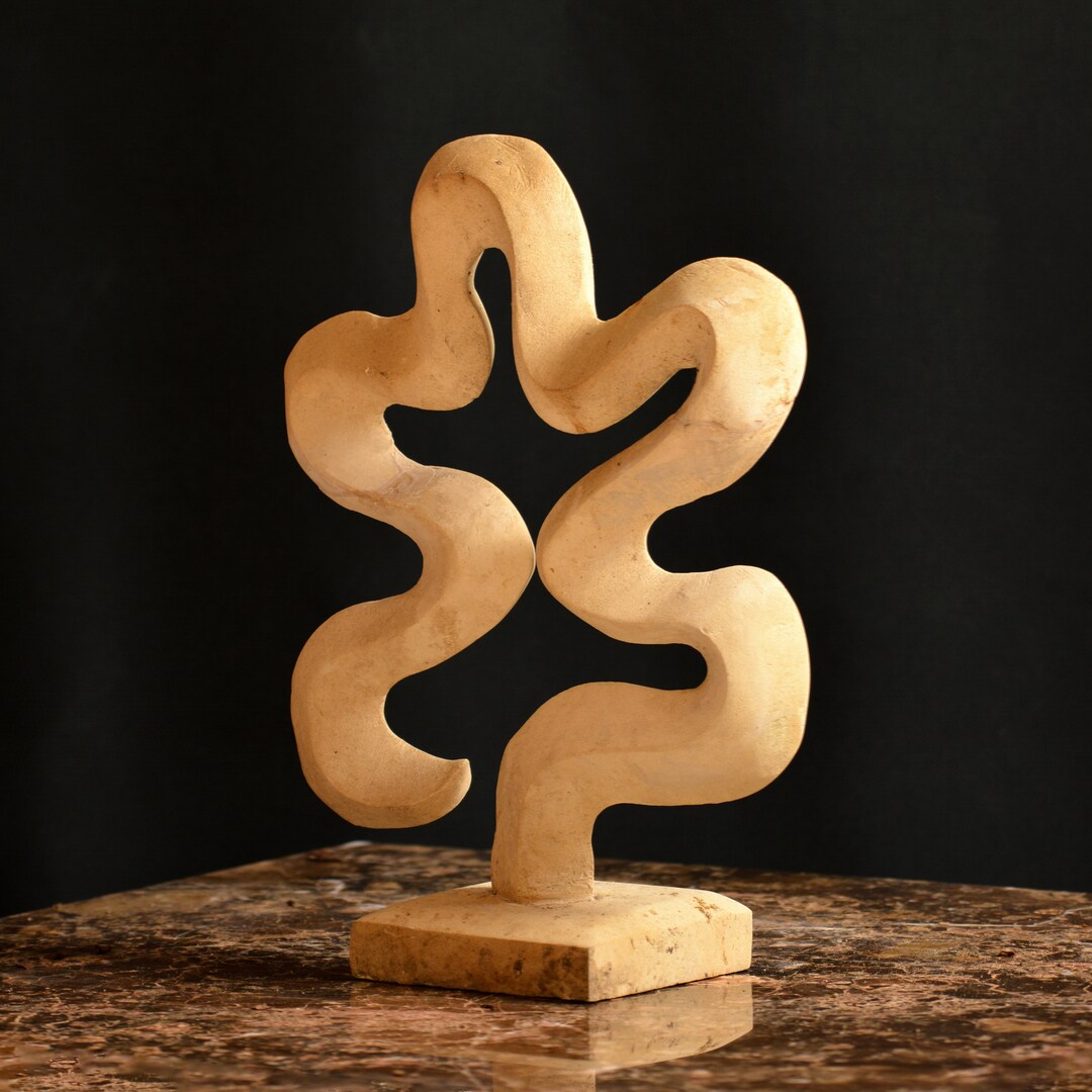 The Splash - Abstract Modern Art Sculpture - Handmade Stone Carving - Etsy