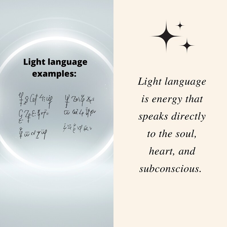 Love Light Codes | Arcturian Light Language | Instant Download - Etsy
