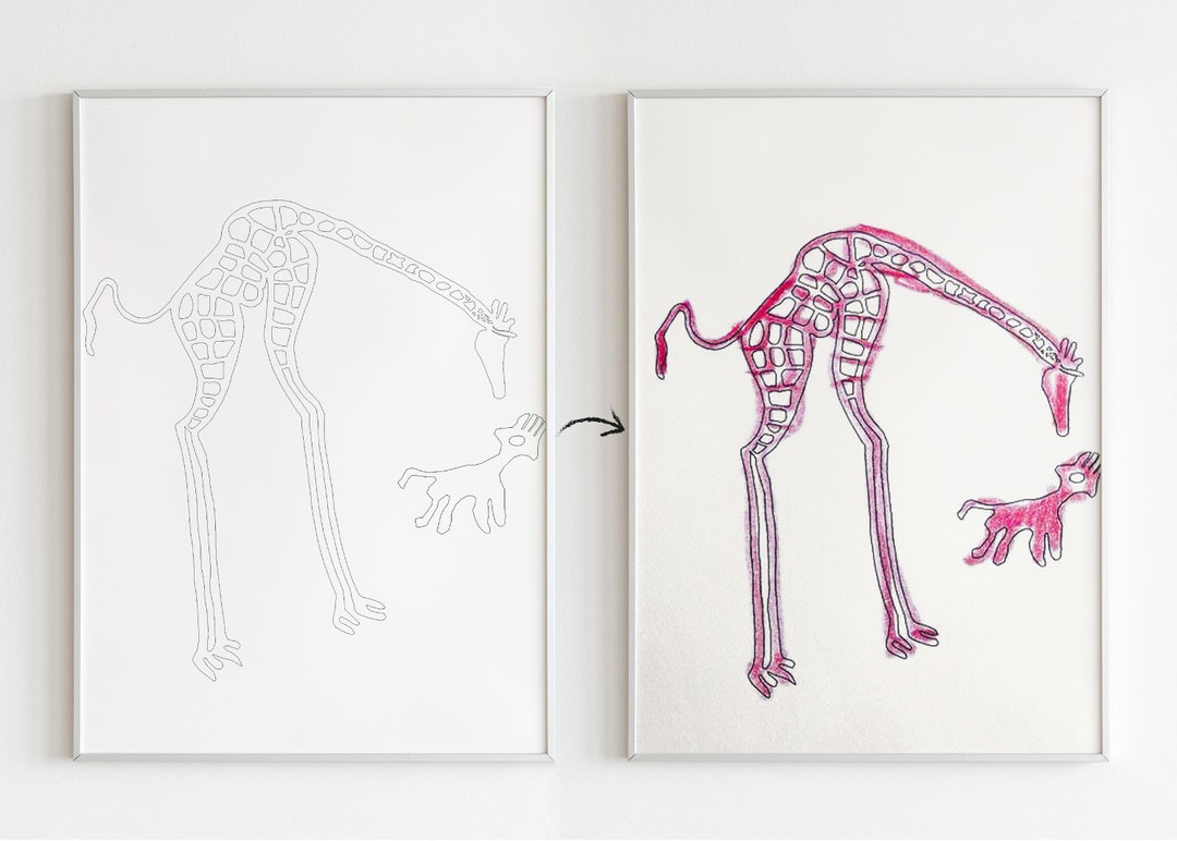 Cave Paintings Print Digital Download, Prehistoric Drawings PDF, Cave ...