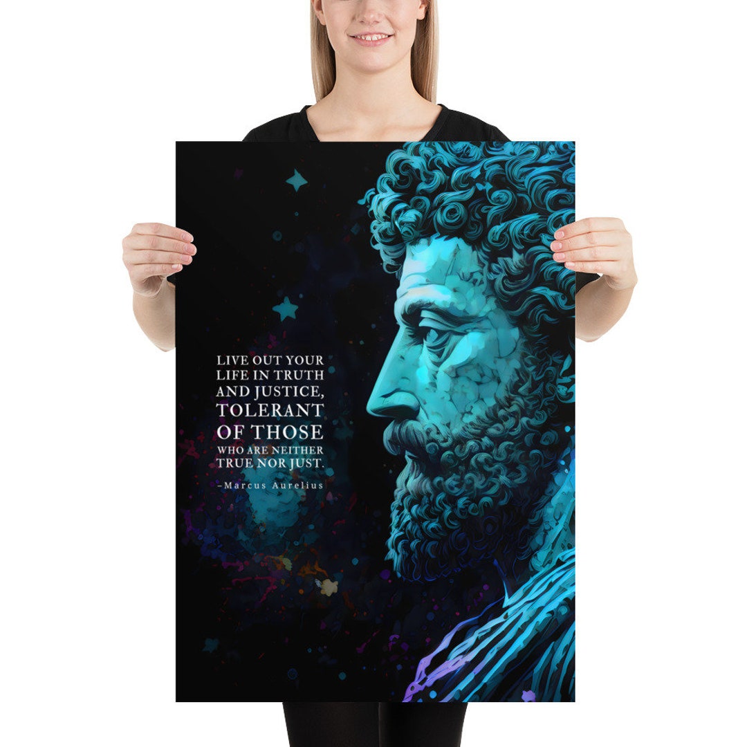 Marcus Aurelius Gifts Live Out Your Life in Truth Marcus - Etsy
