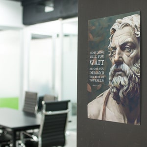 Epictetus Posters | Before You Demand the Best of Yourself | Epictetus ...
