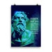 Epictetus Posters A Wise Man Epictetus Quotes Stoic Poster Discourses ...